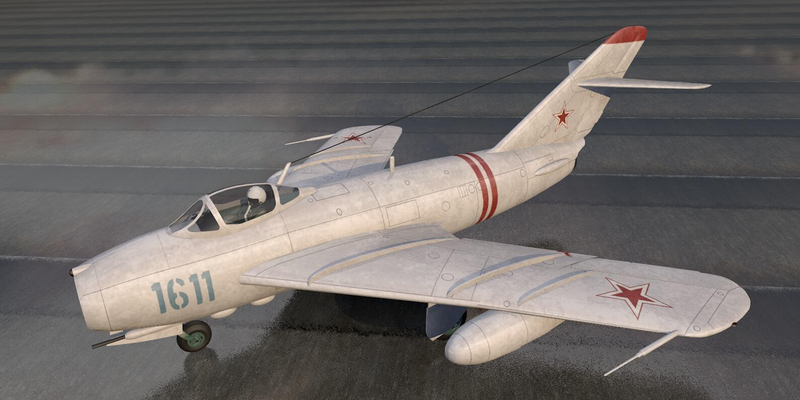 Mikoyan-Gurevich MiG-17 Fresco 3D Model by ChipBassChaos
