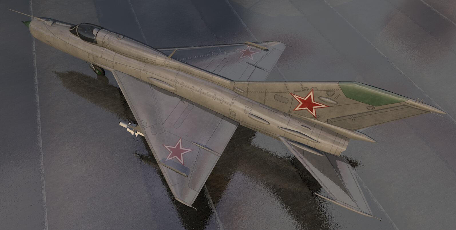 Mikoyan-Gurevich MiG-21 PFM Fishbed 3D Model by ChipBassChaos