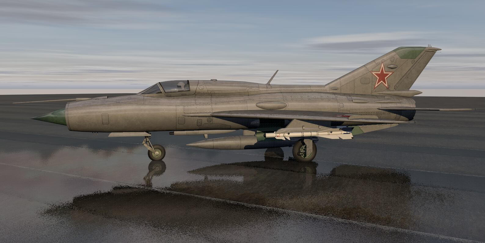 Mikoyan-Gurevich MiG-21 PFM Fishbed 3D Model by ChipBassChaos