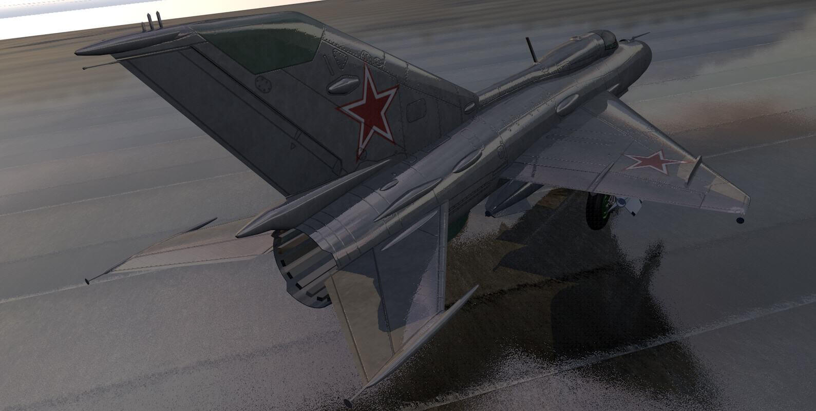 Mikoyan-Gurevich MiG-21 PFM Fishbed 3D Model by ChipBassChaos
