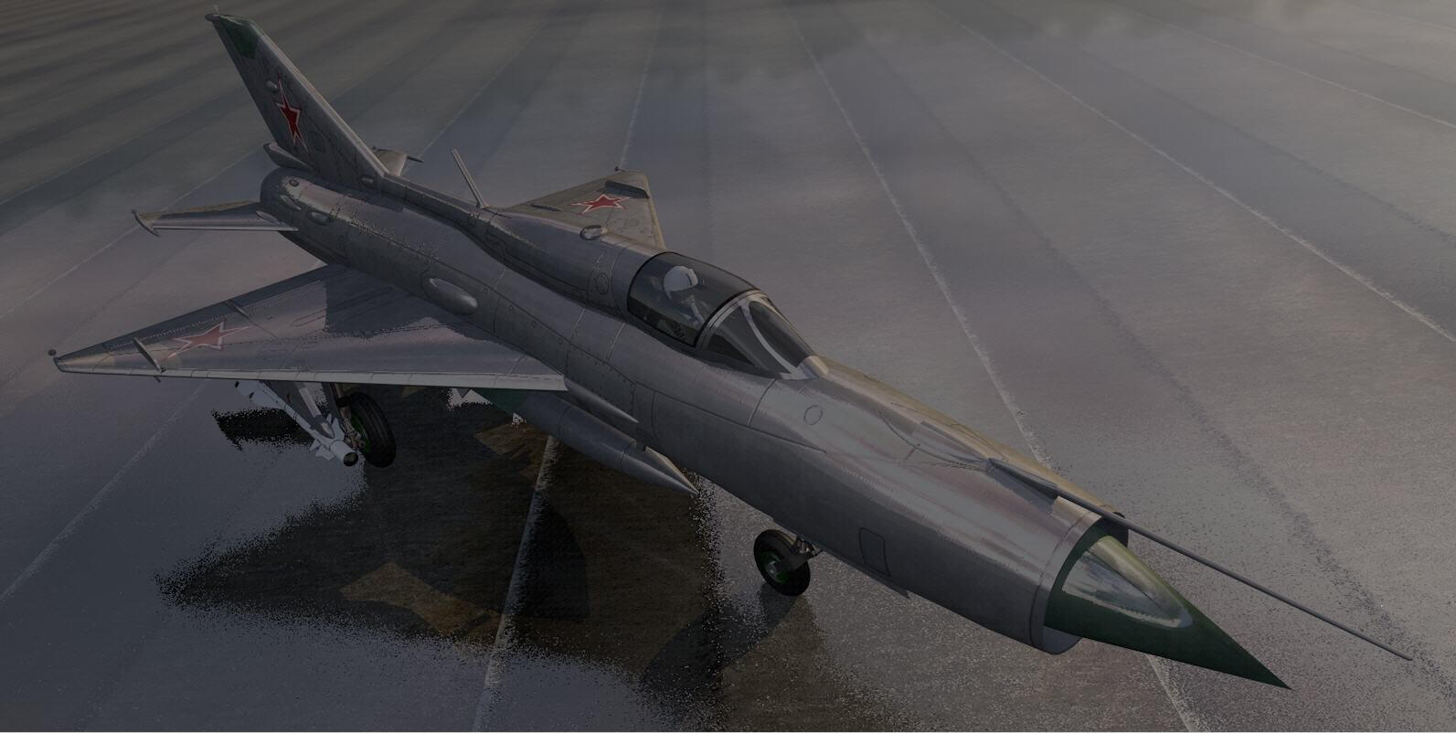 Mikoyan-Gurevich MiG-21 PFM Fishbed 3D Model by ChipBassChaos