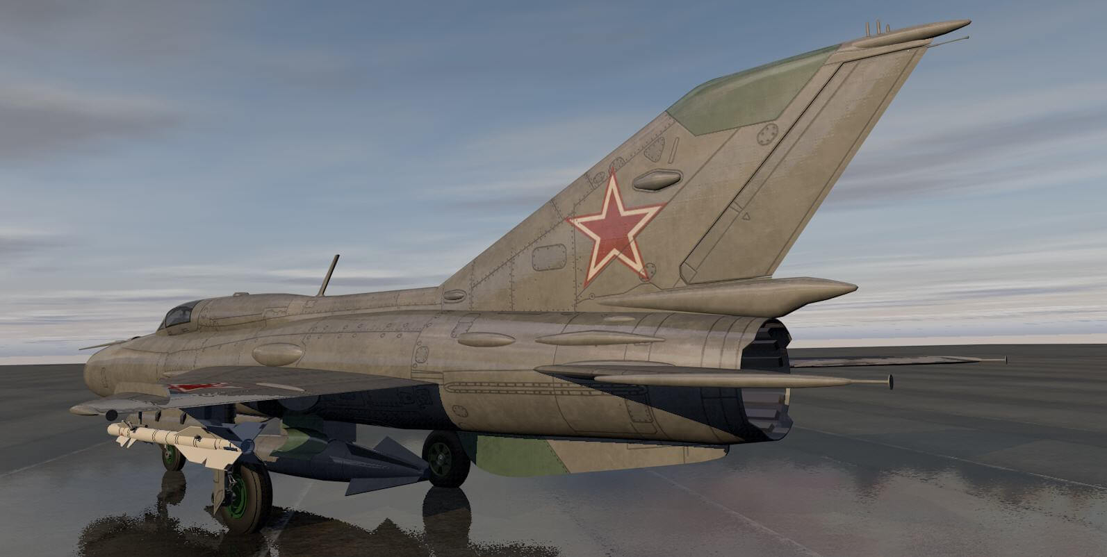 Mikoyan-Gurevich MiG-21 PFM Fishbed 3D Model by ChipBassChaos