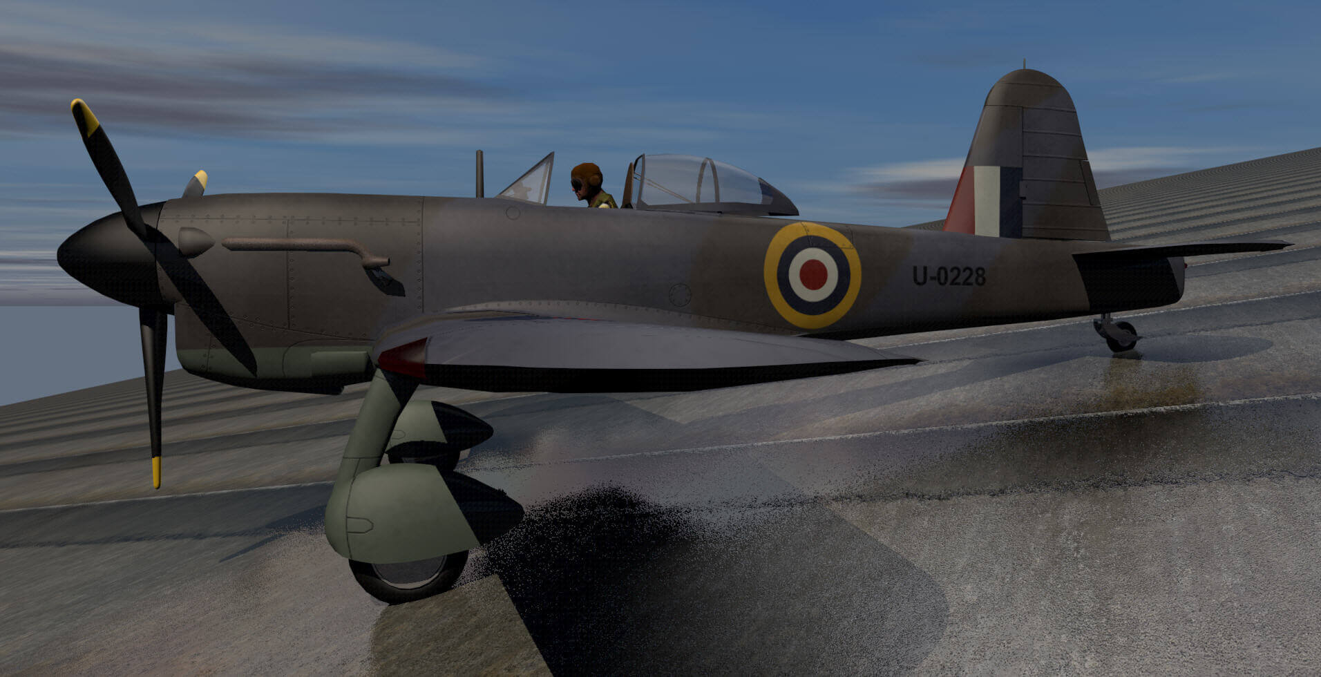 Miles M.20 - 3D Model by ChipBassChaos