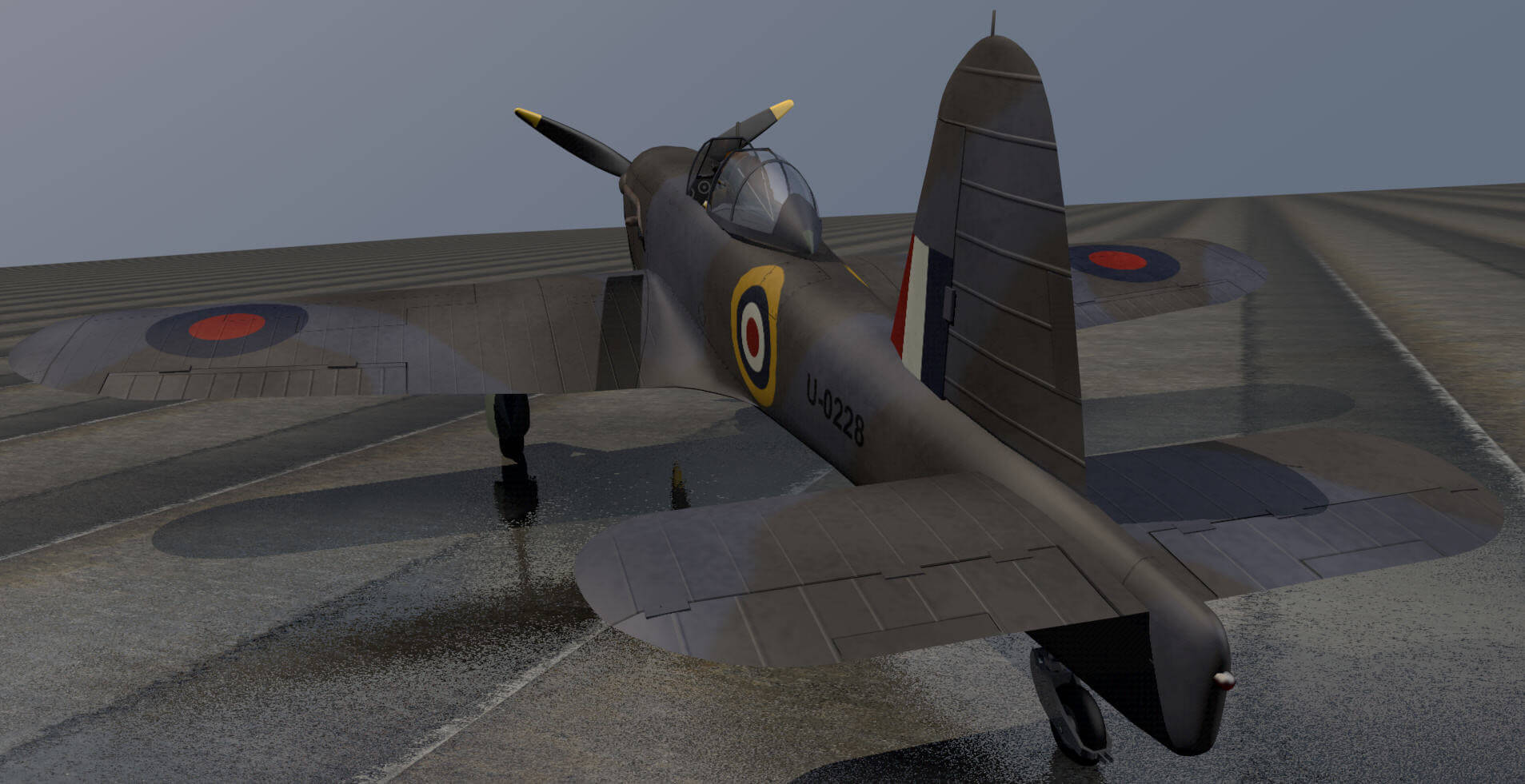 Miles M.20 - 3D Model by ChipBassChaos