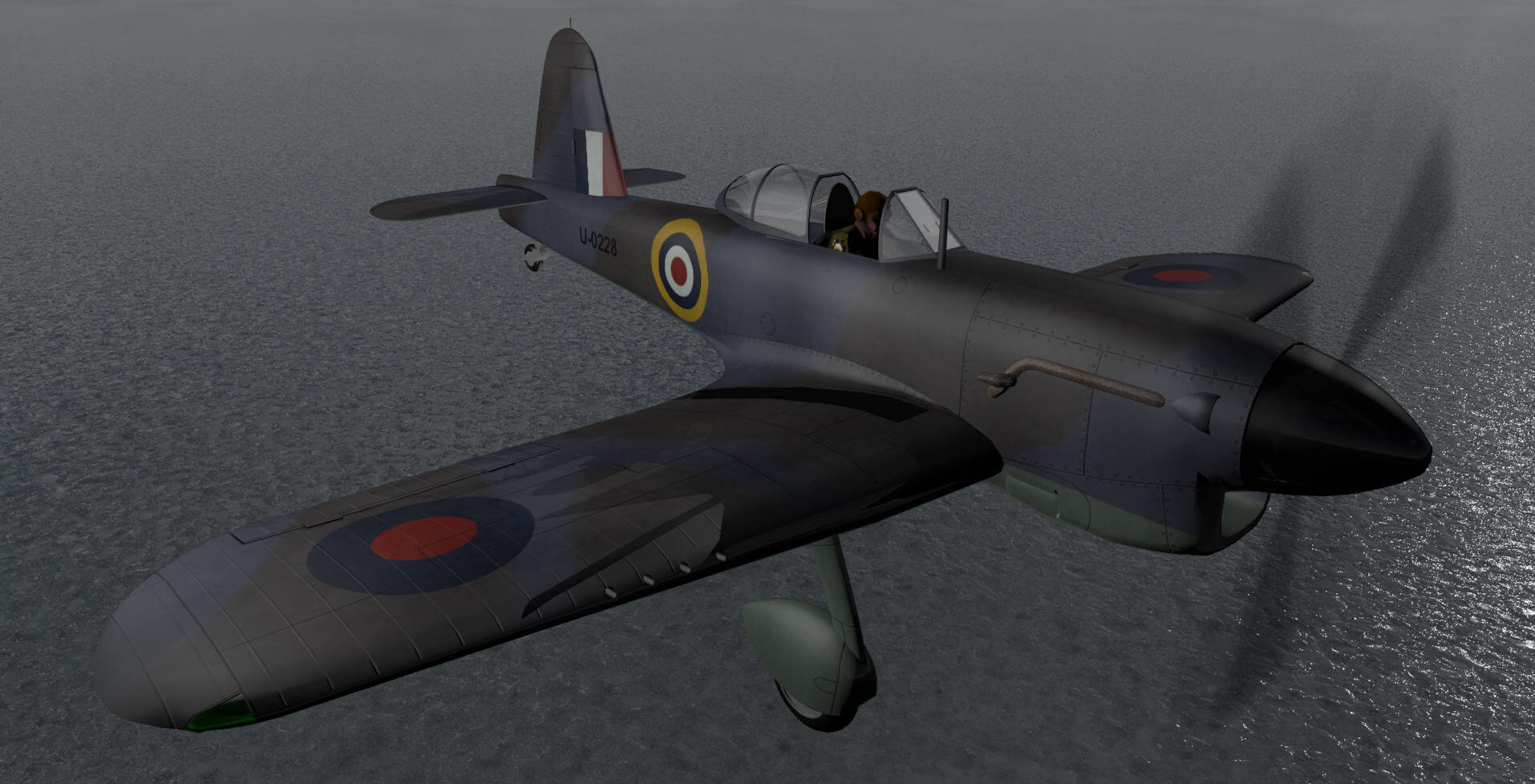 Miles M.20 - 3D Model by ChipBassChaos