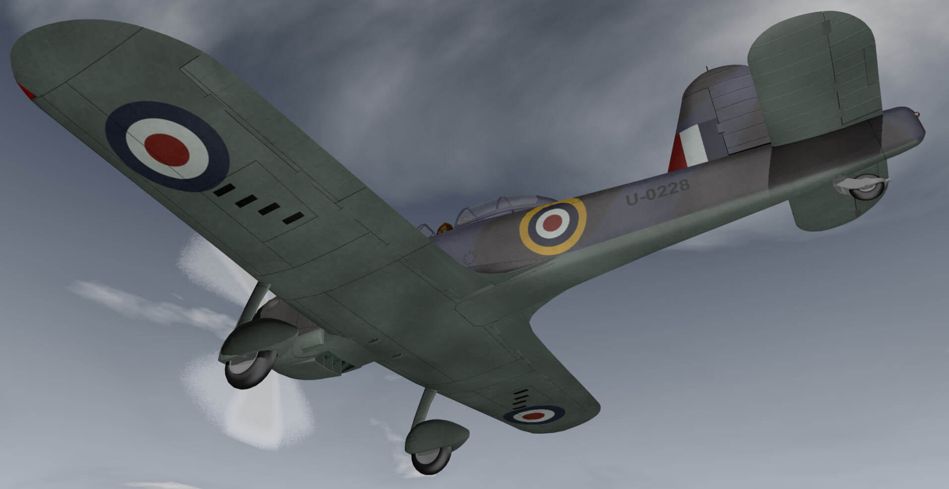 Miles M.20 - 3D Model by ChipBassChaos