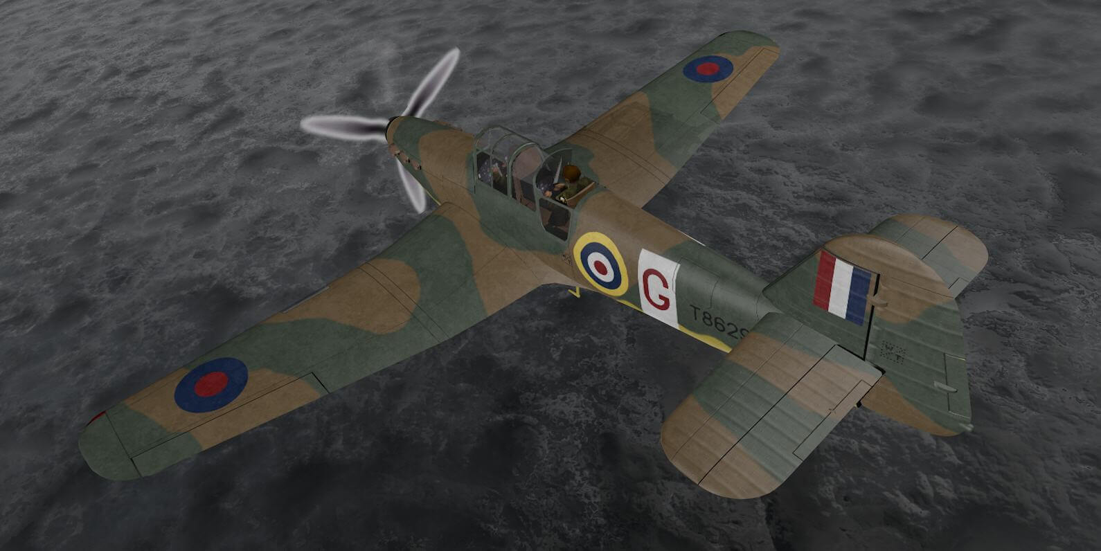 Miles M-9a Master Mk-1 3D Model by ChipBassChaos