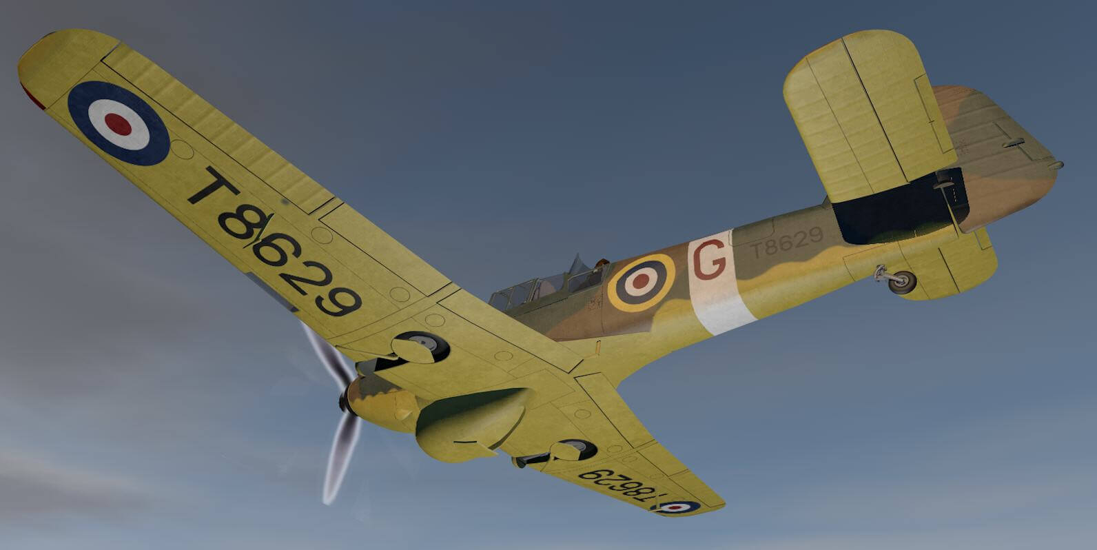 Miles M-9a Master Mk-1 3D Model by ChipBassChaos