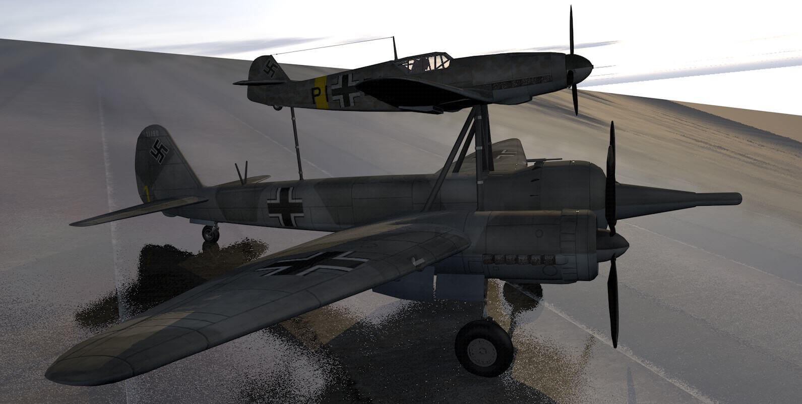 Mistel One - 3D Model by ChipBassChaos