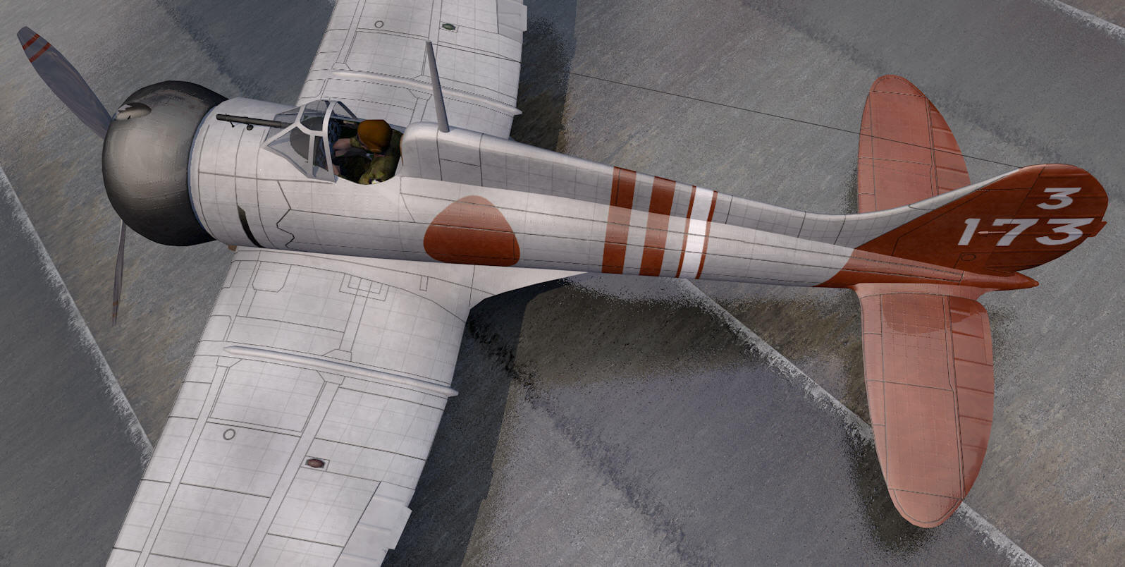 Mitsubishi A5M2 Claude - 3D Model by ChipBassChaos