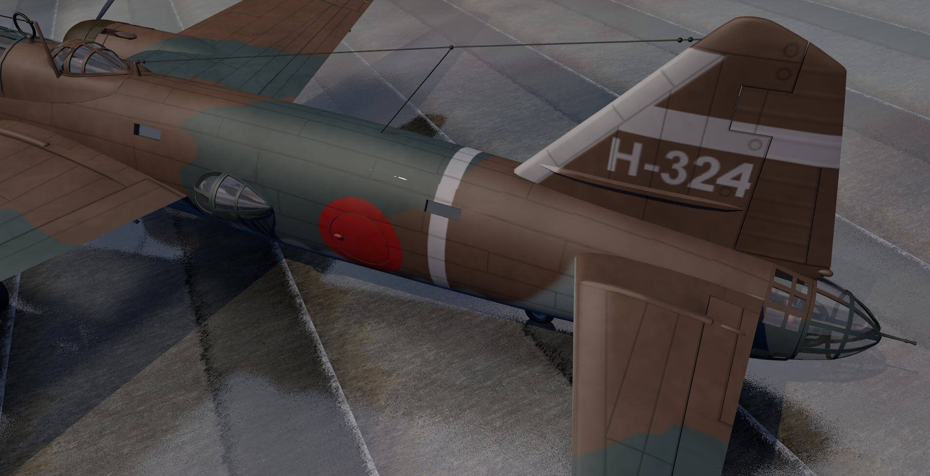 Mitsubishi G4M1 Betty - 3D Model by ChipBassChaos