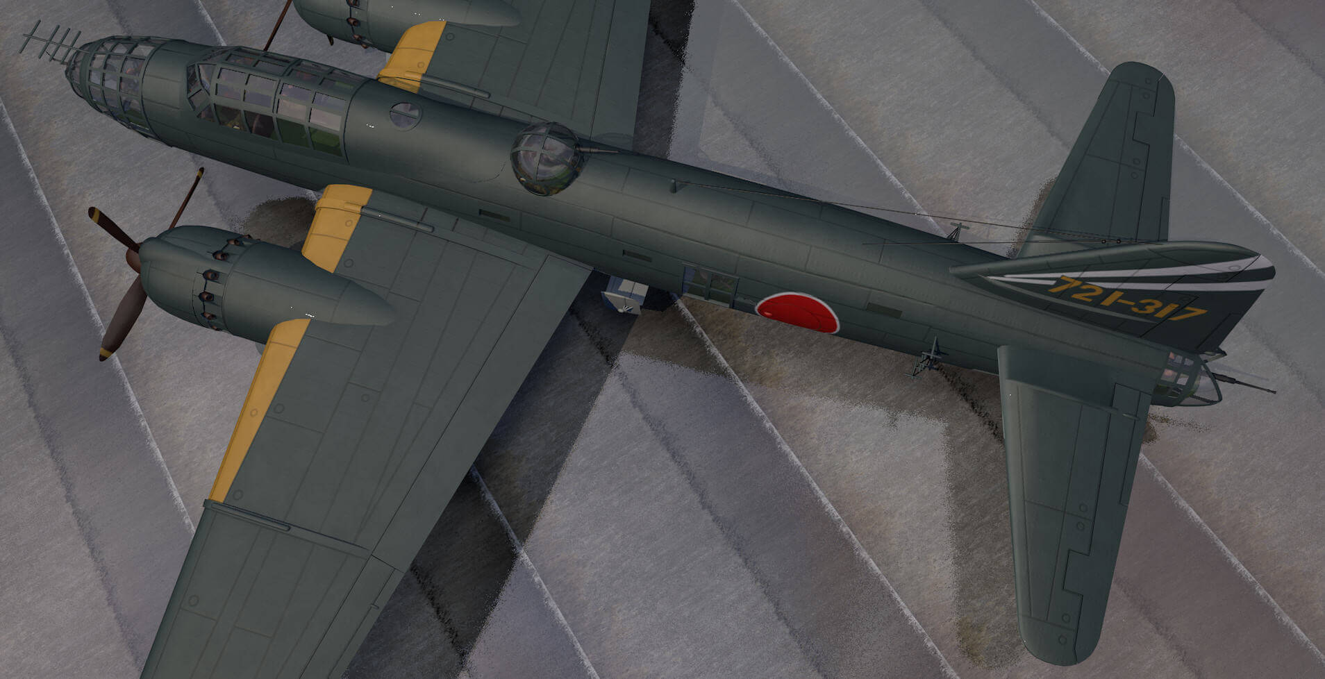 Mitsubishi G4M2 Betty2 - 3D Model by ChipBassChaos