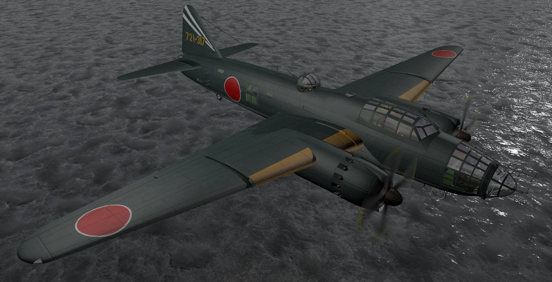 Mitsubishi G4M2 Betty2 - 3D Model by ChipBassChaos