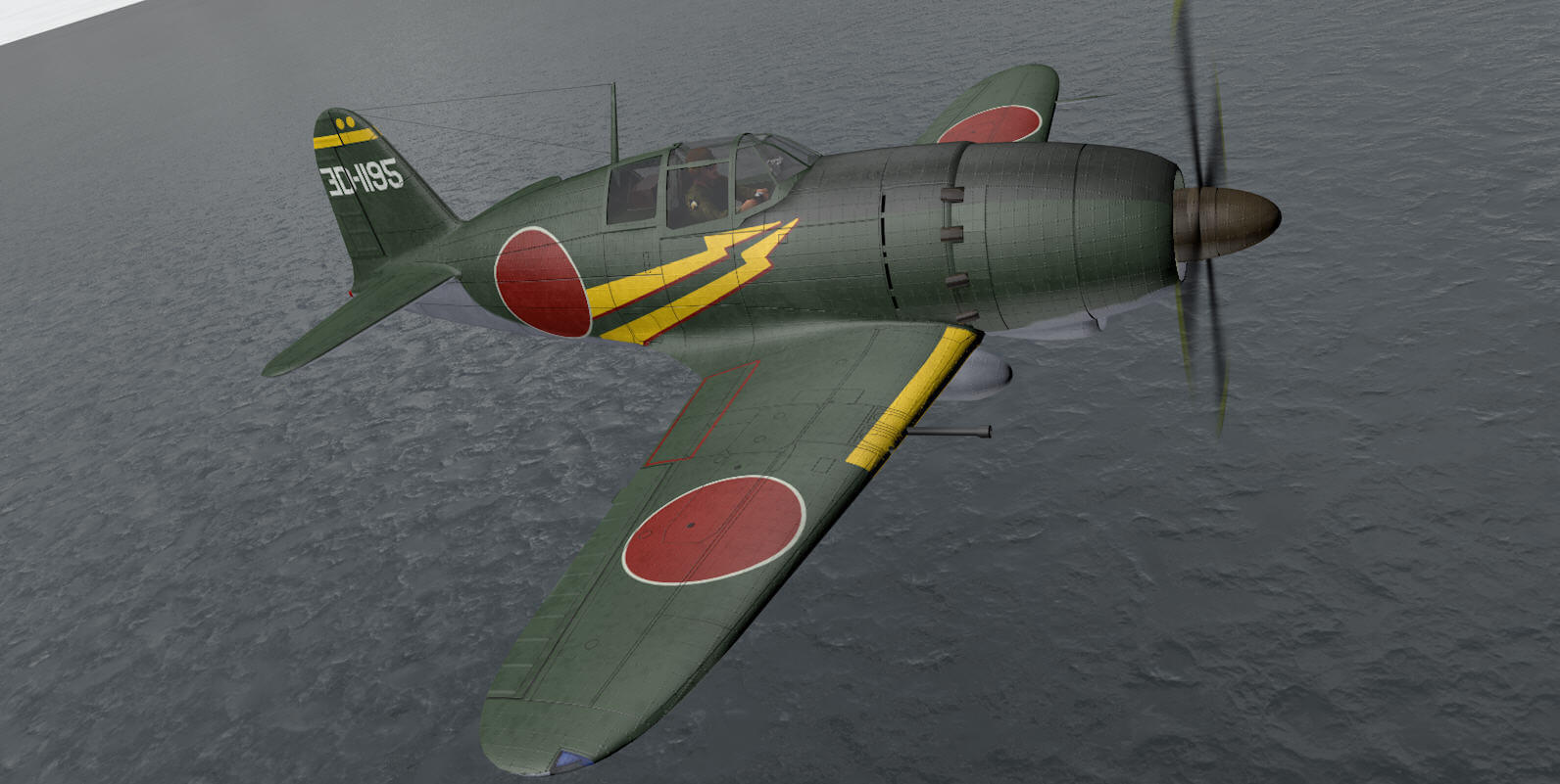 Mitsubishi J2M3 Raiden (Jack) - 3D Model by ChipBassChaos