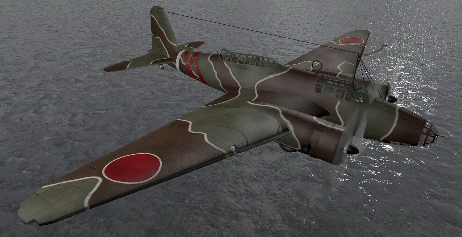 Mitsubishi Ki-21-1A Sally 3D Model by ChipBassChaos