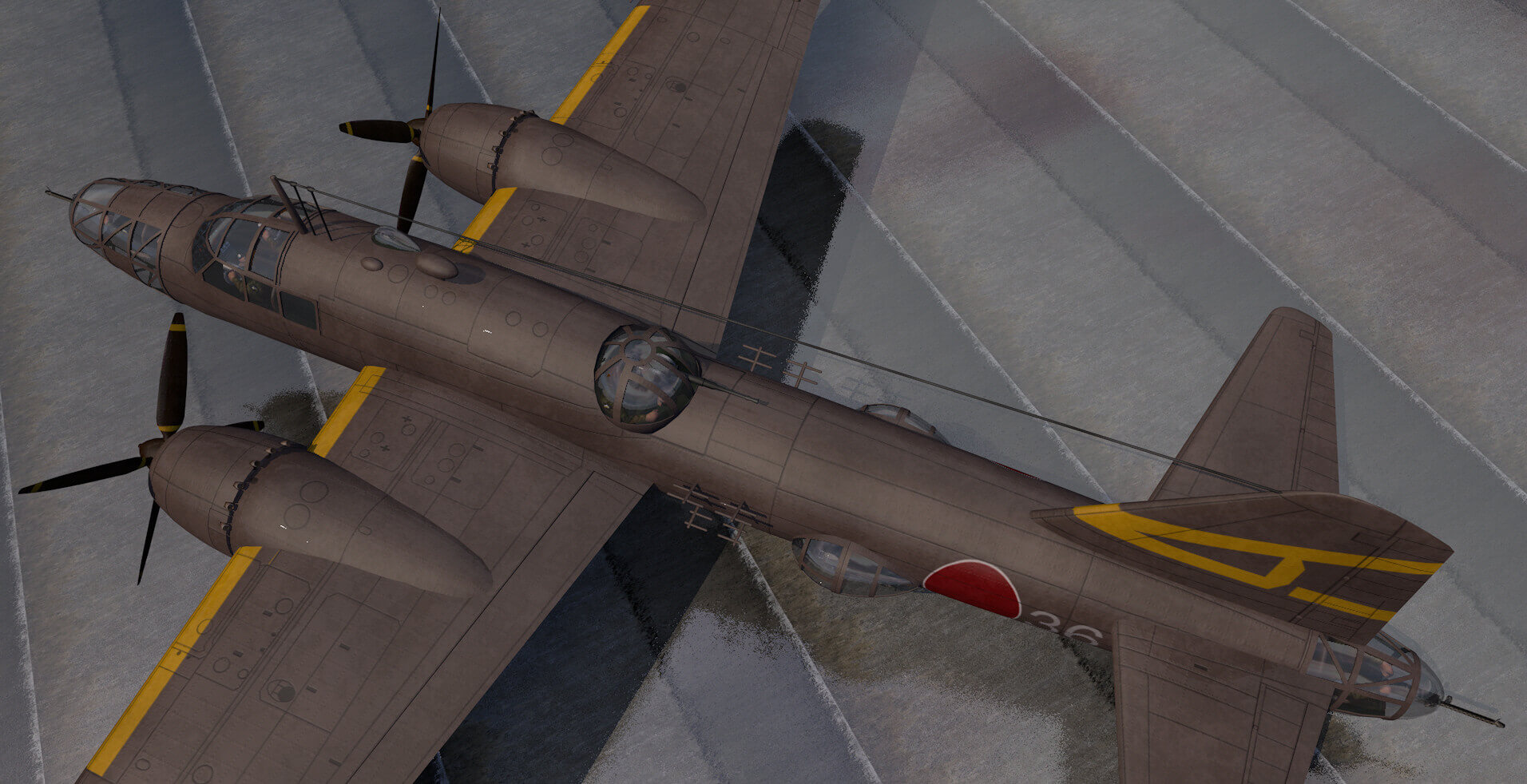 Mitsubishi Ki-67 Hiryu (Peggy) 3D Model by ChipBassChaos