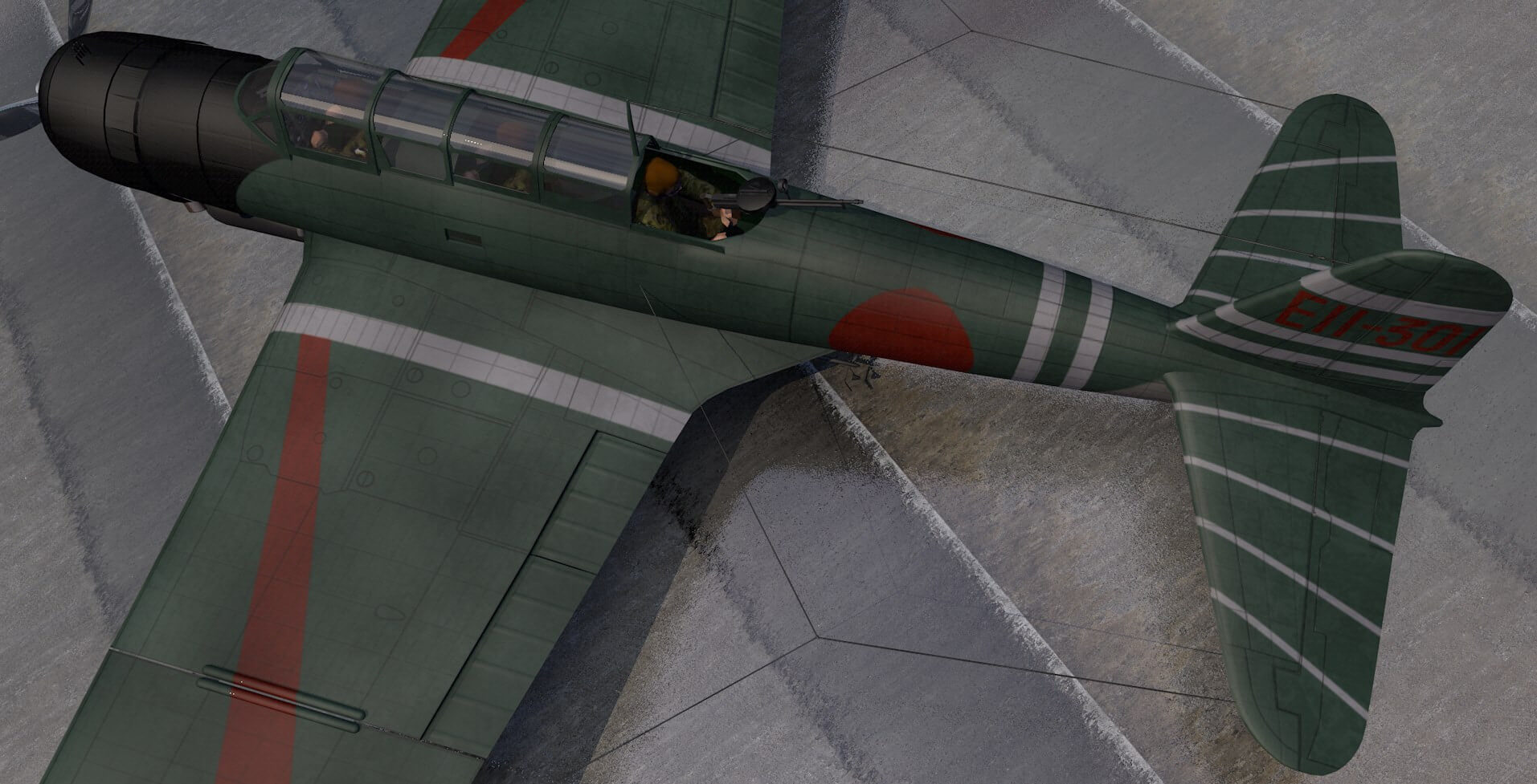 Nakajima B5N2 Kate - 3D Model by ChipBassChaos