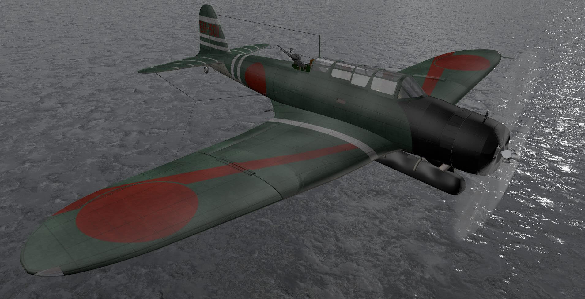 Nakajima B5N2 Kate - 3D Model by ChipBassChaos