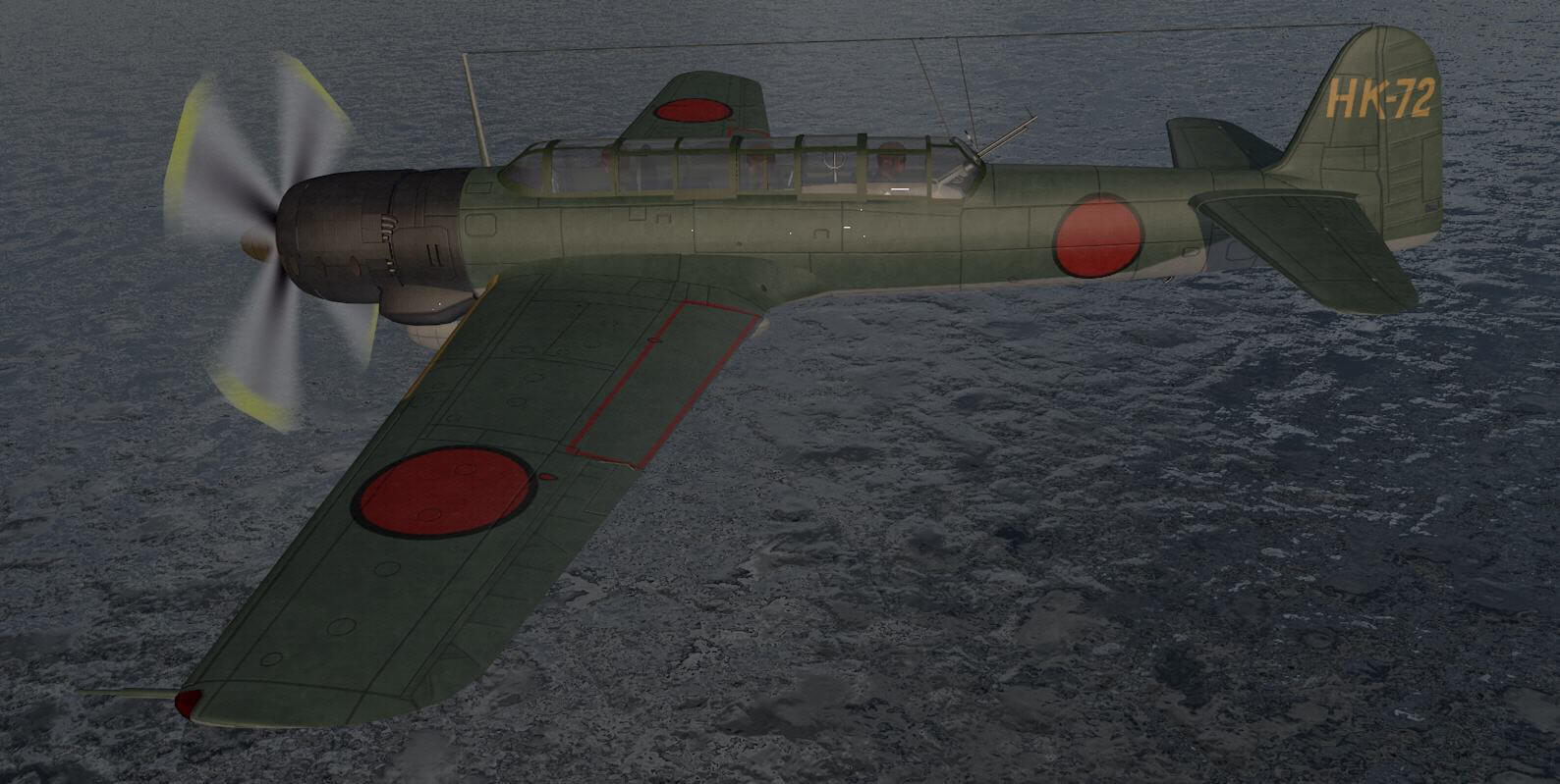 Nakajima C6N1 Saiun (Myrt) - 3D Model by ChipBassChaos