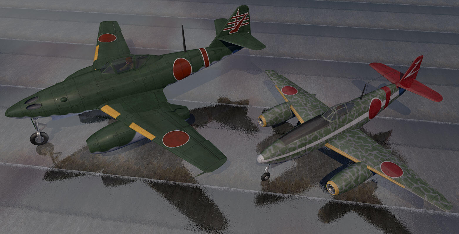 Nakajima Ki-201 Karyu 3D Model by ChipBassChaos