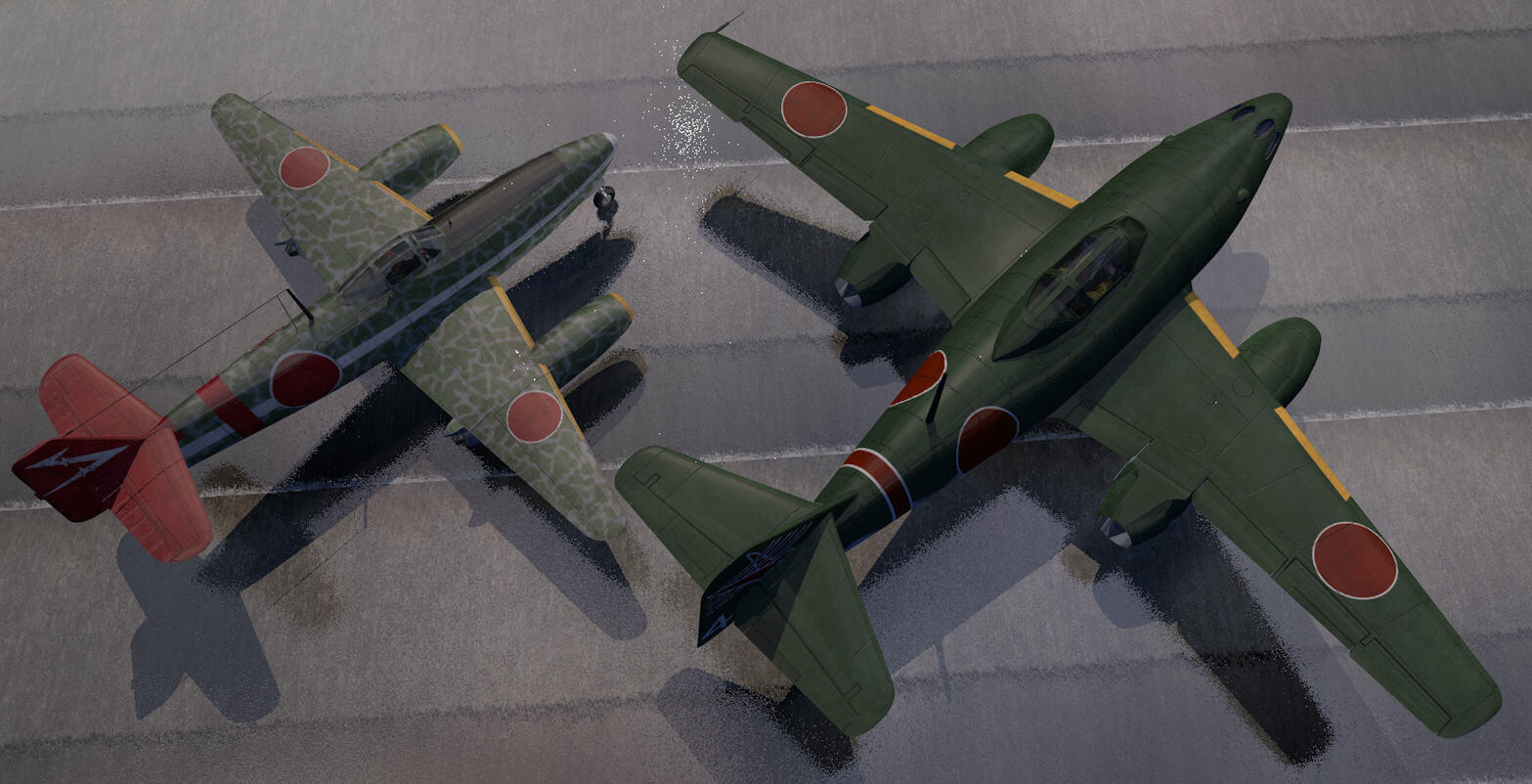 Nakajima Ki-201 Karyu 3D Model by ChipBassChaos
