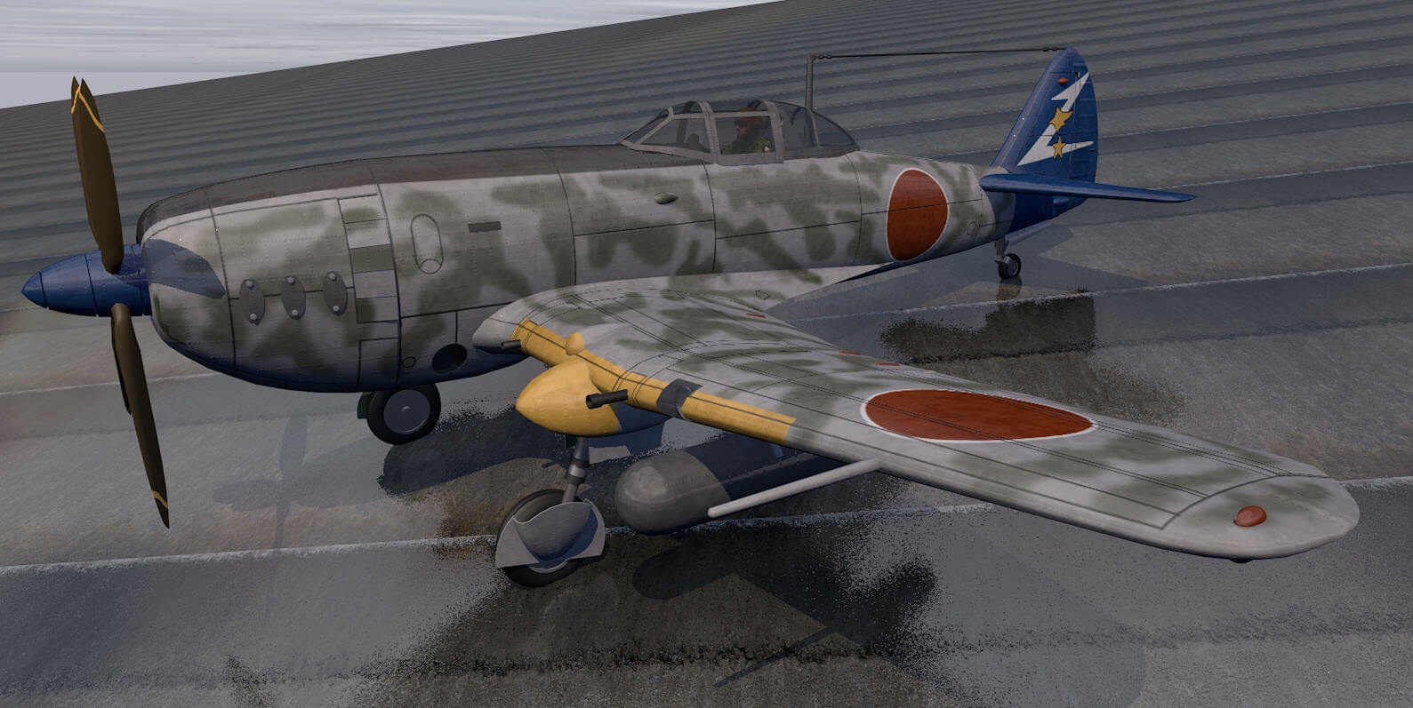Nakajima Ki-87-1 3D Model by ChipBassChaos