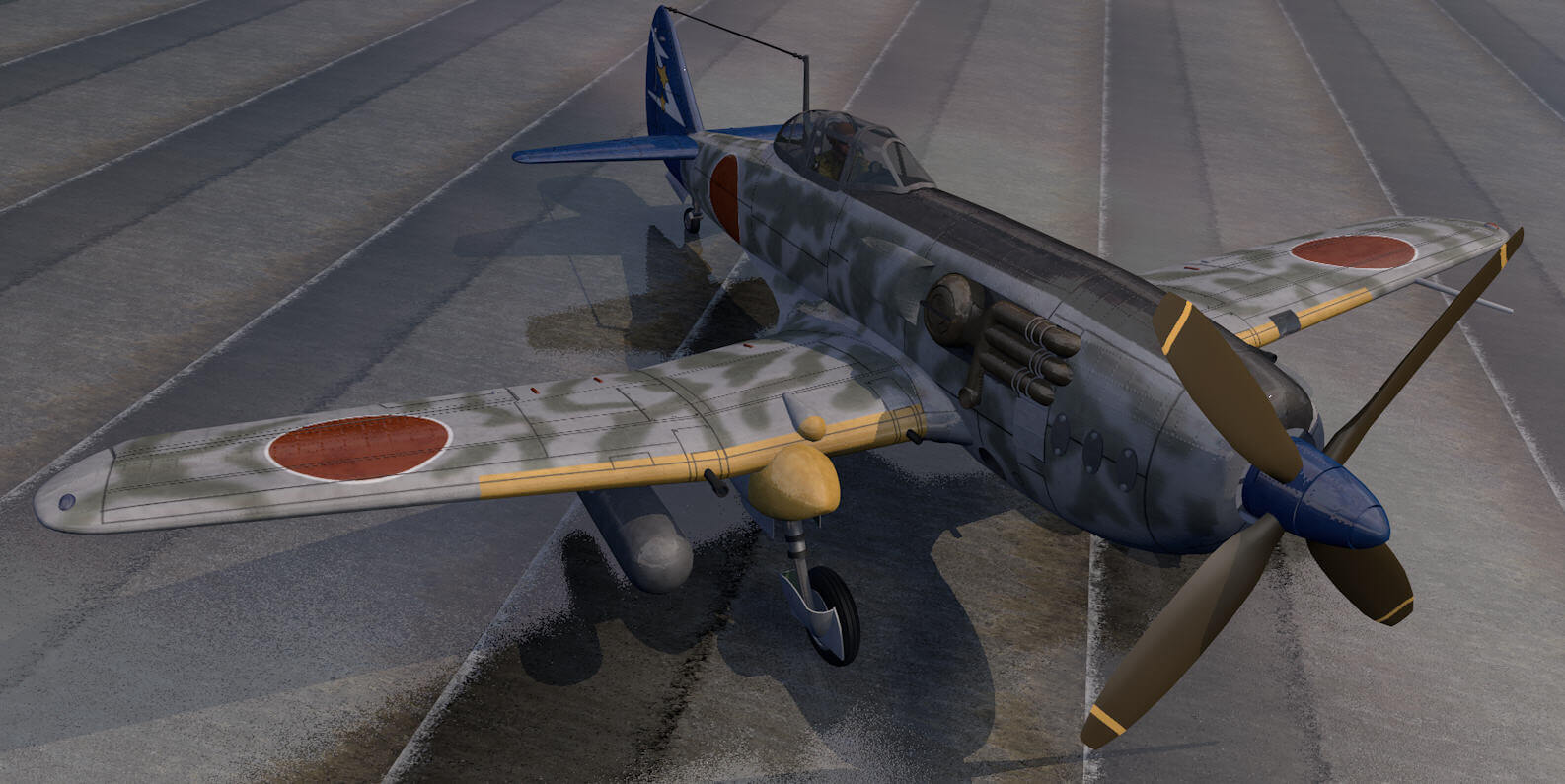 Nakajima Ki-87-1 3D Model by ChipBassChaos