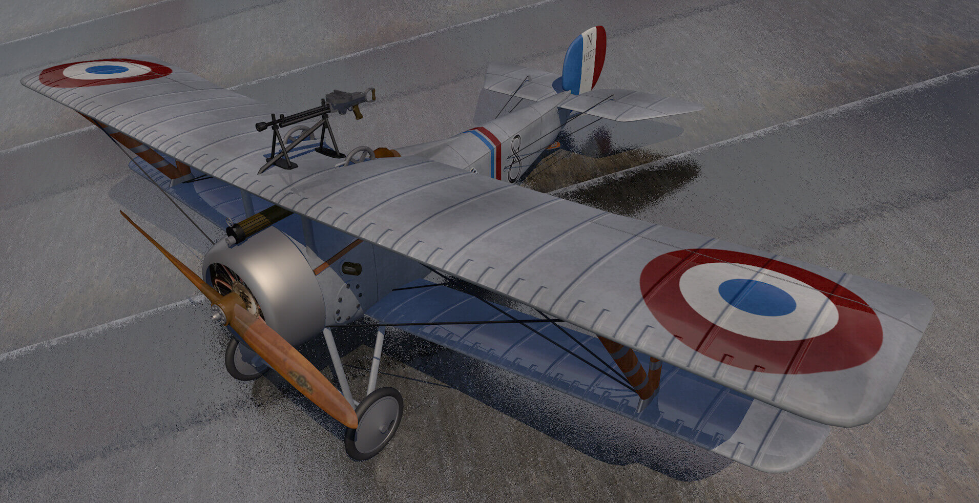 Nieuport 17 - 3D Model by ChipBassChaos