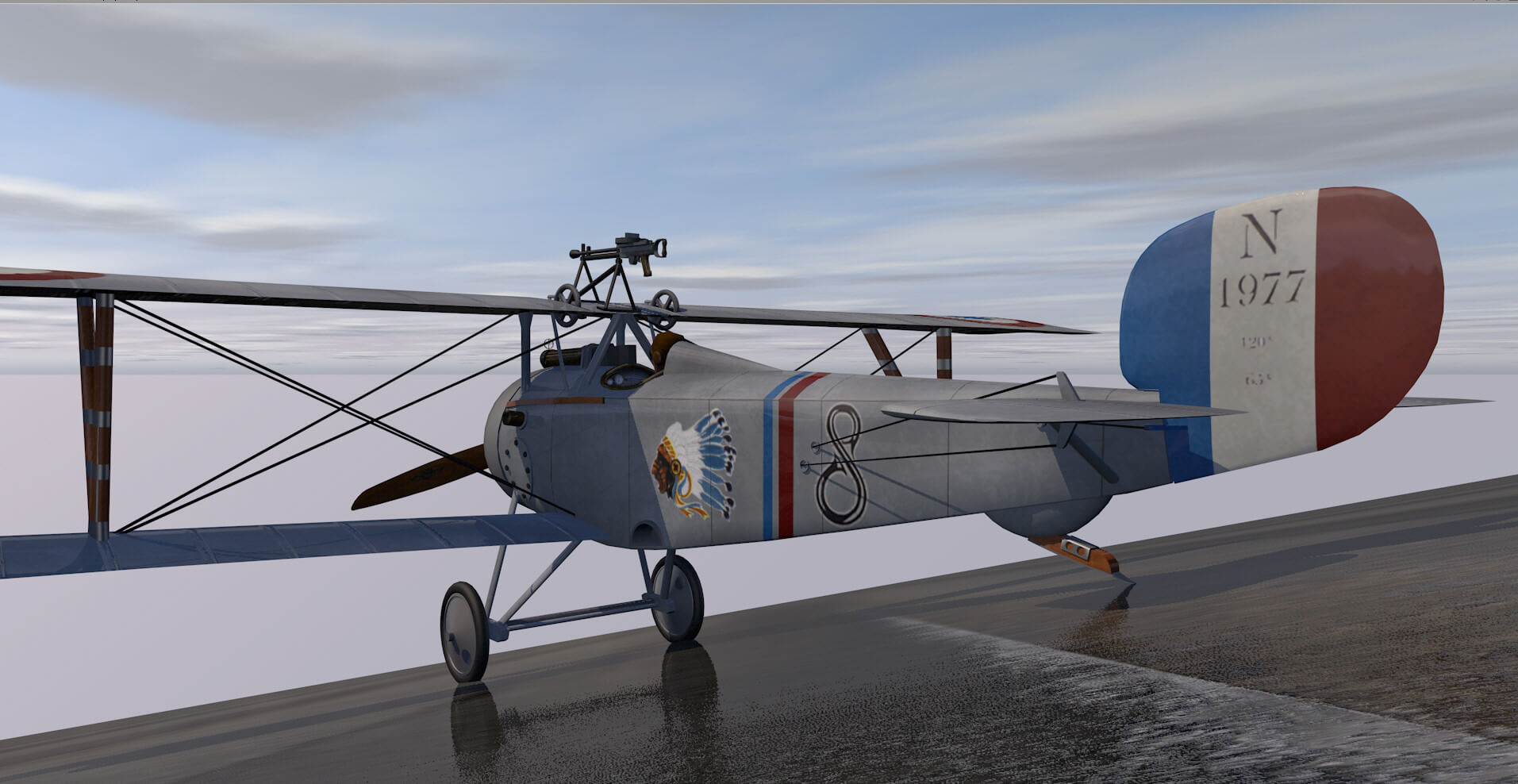 Nieuport 17 - 3D Model by ChipBassChaos