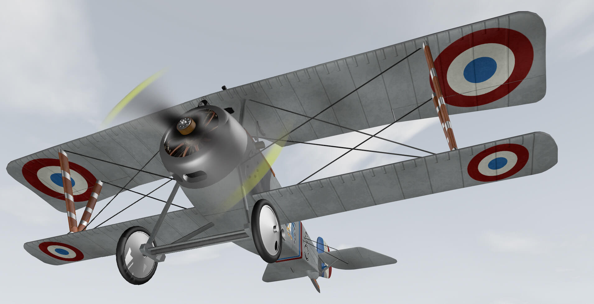 Nieuport 17 - 3D Model by ChipBassChaos