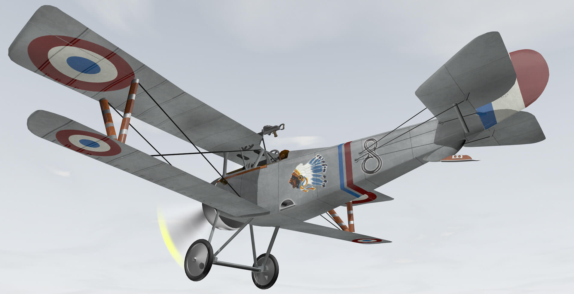 Nieuport 17 - 3D Model by ChipBassChaos