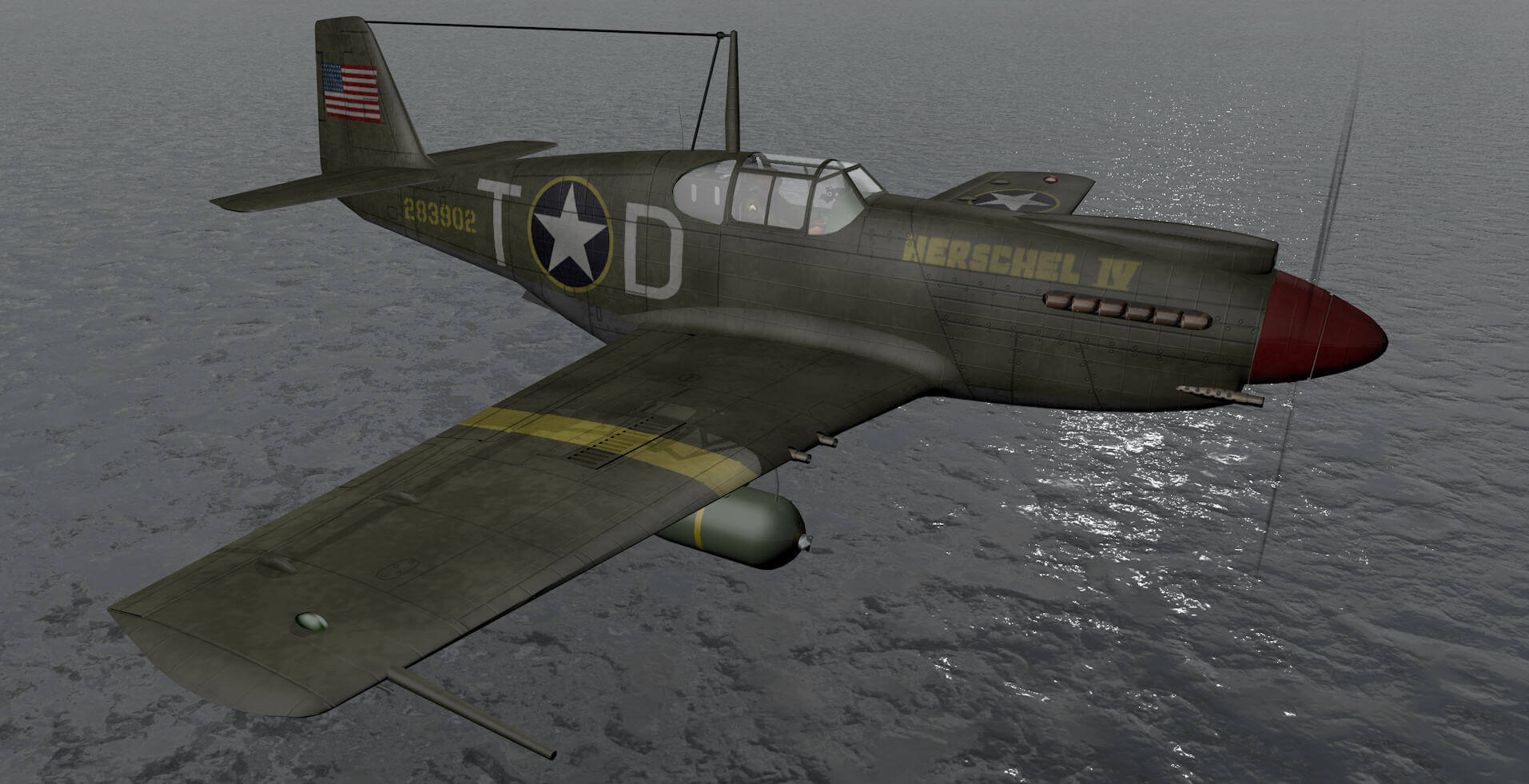 North American A-36 Apache 3D Model by ChipBassChaos