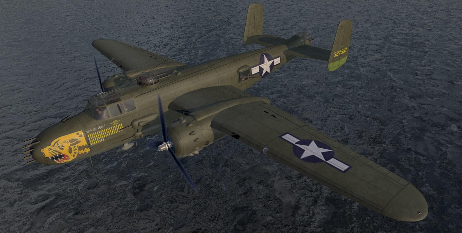 North American B-25J Mitchell - The Strafer 3D Model by ChipBassChaos