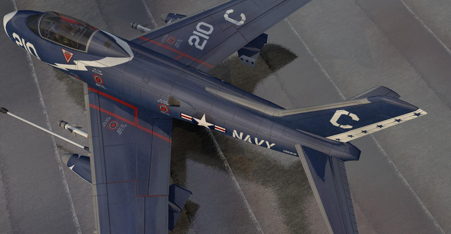 North American FJ-3 Fury 3D Model by ChipBassChaos