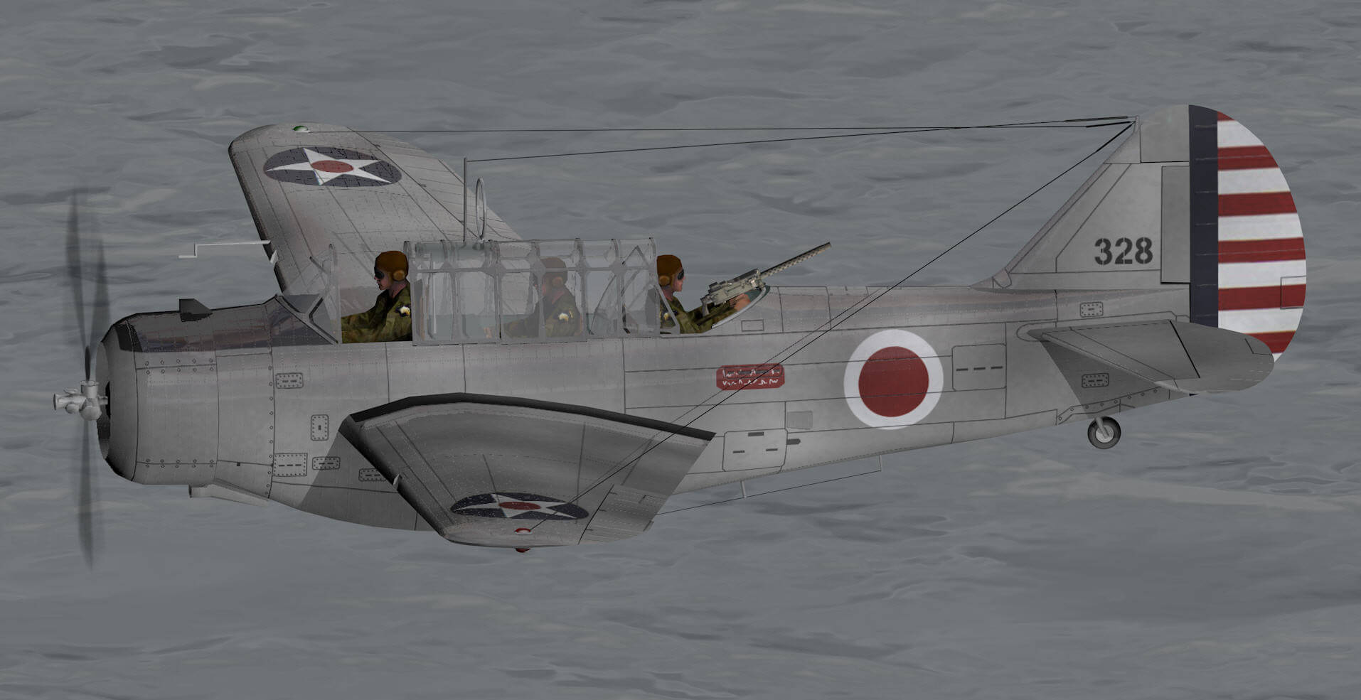 North American O-47 3D Model by ChipBassChaos