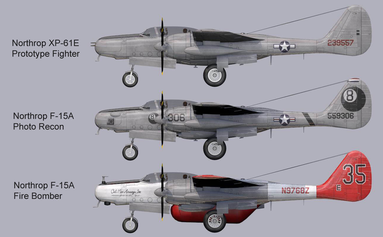 Northrop F-15 Reporter 3D Model by ChipBassChaos