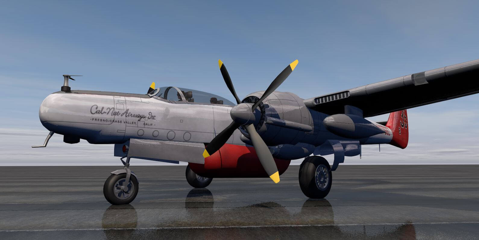 Northrop F-15 Reporter 3D Model by ChipBassChaos