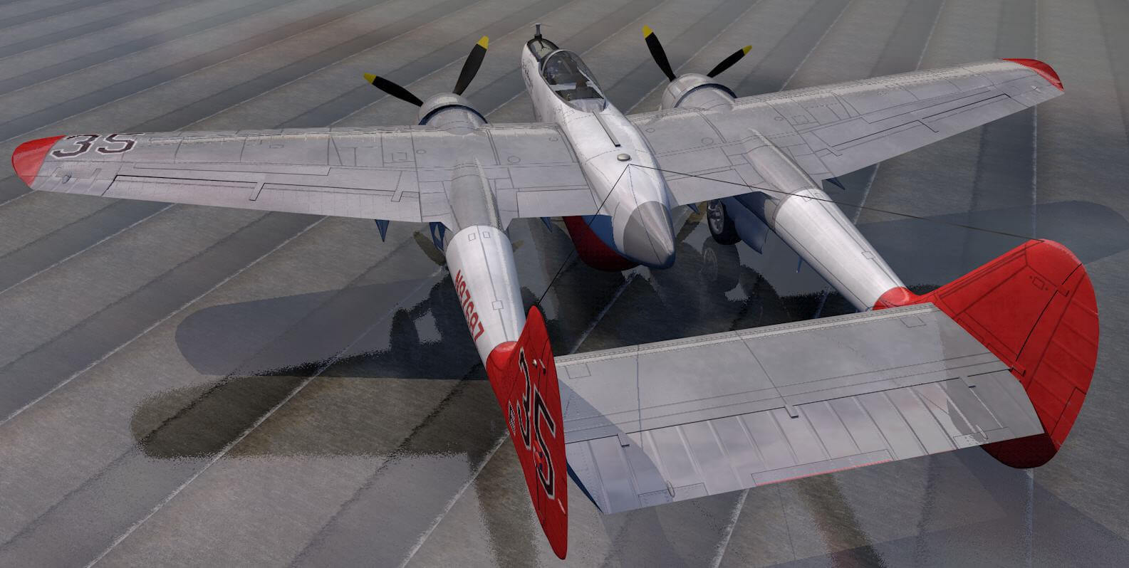 Northrop F-15 Reporter 3D Model by ChipBassChaos