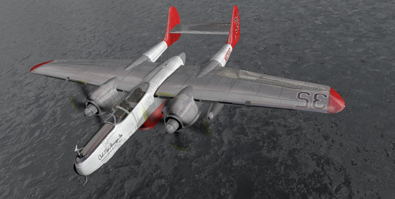 Northrop F-15 Reporter 3D Model by ChipBassChaos