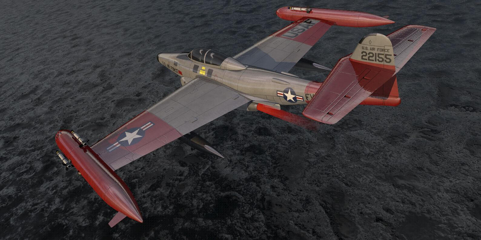 Northrop F-89 Scorpion 3D Model by ChipBassChaos