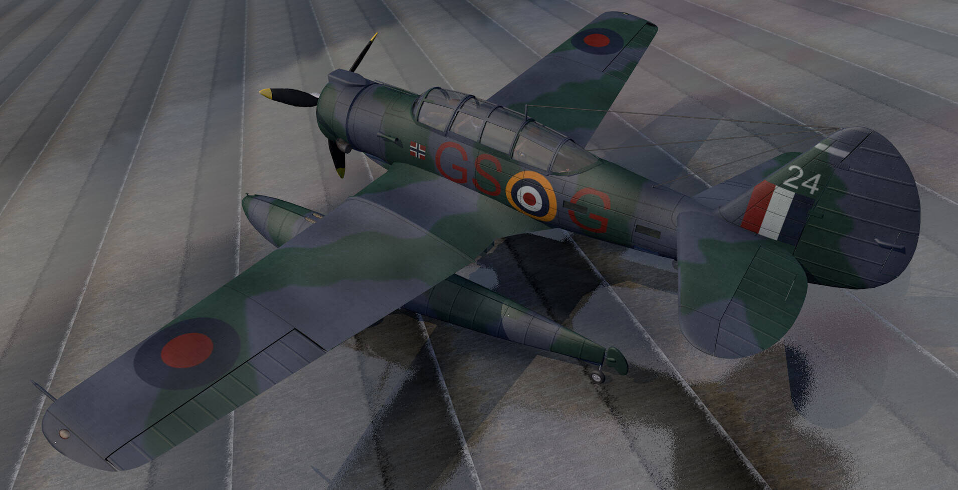 Northrop N-3PB Nomad (RAF) 3D Model by ChipBassChaos