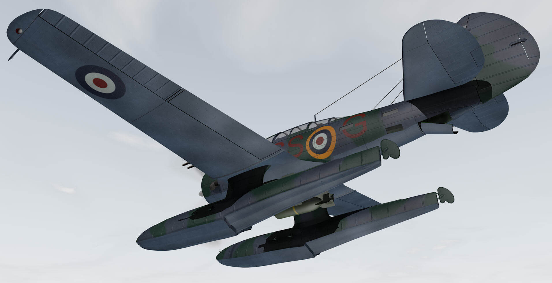 Northrop N-3PB Nomad (RAF) 3D Model by ChipBassChaos