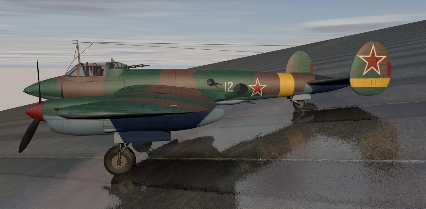 Petlyakov Pe-2B 3D Model by ChipBassChaos