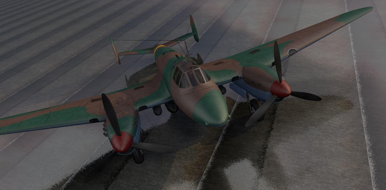 Petlyakov Pe-2B 3D Model by ChipBassChaos