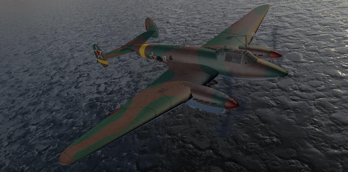 Petlyakov Pe-2B 3D Model by ChipBassChaos