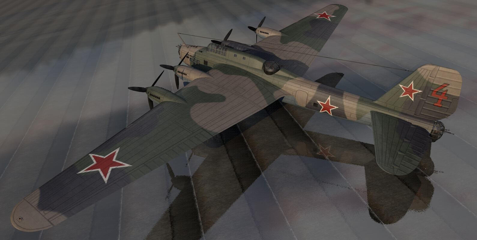 Petlyakov PE-8 - TB-7 or AN-42 3D Model by ChipBassChaos