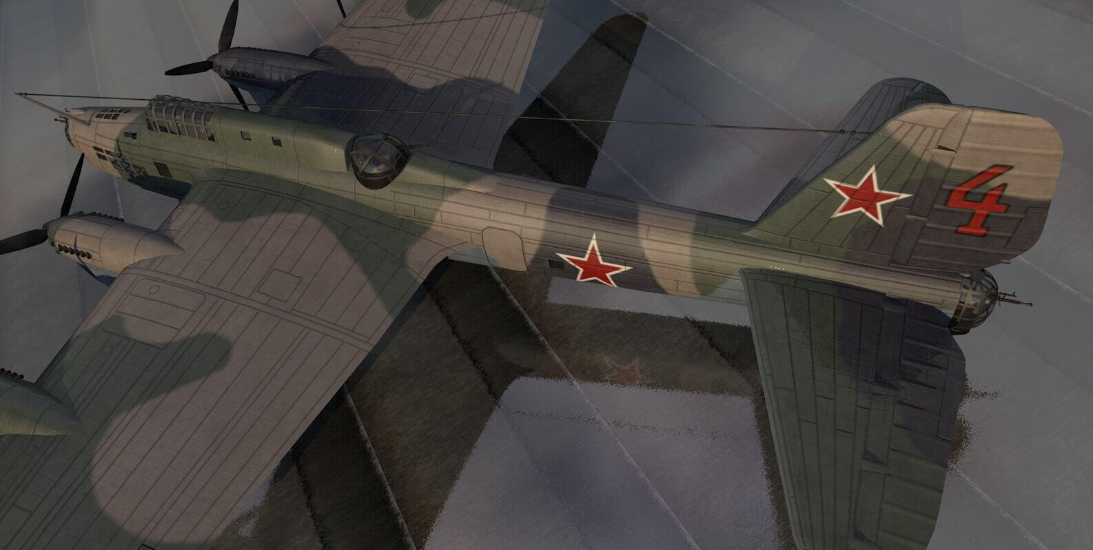 Petlyakov PE-8 - TB-7 or AN-42 3D Model by ChipBassChaos