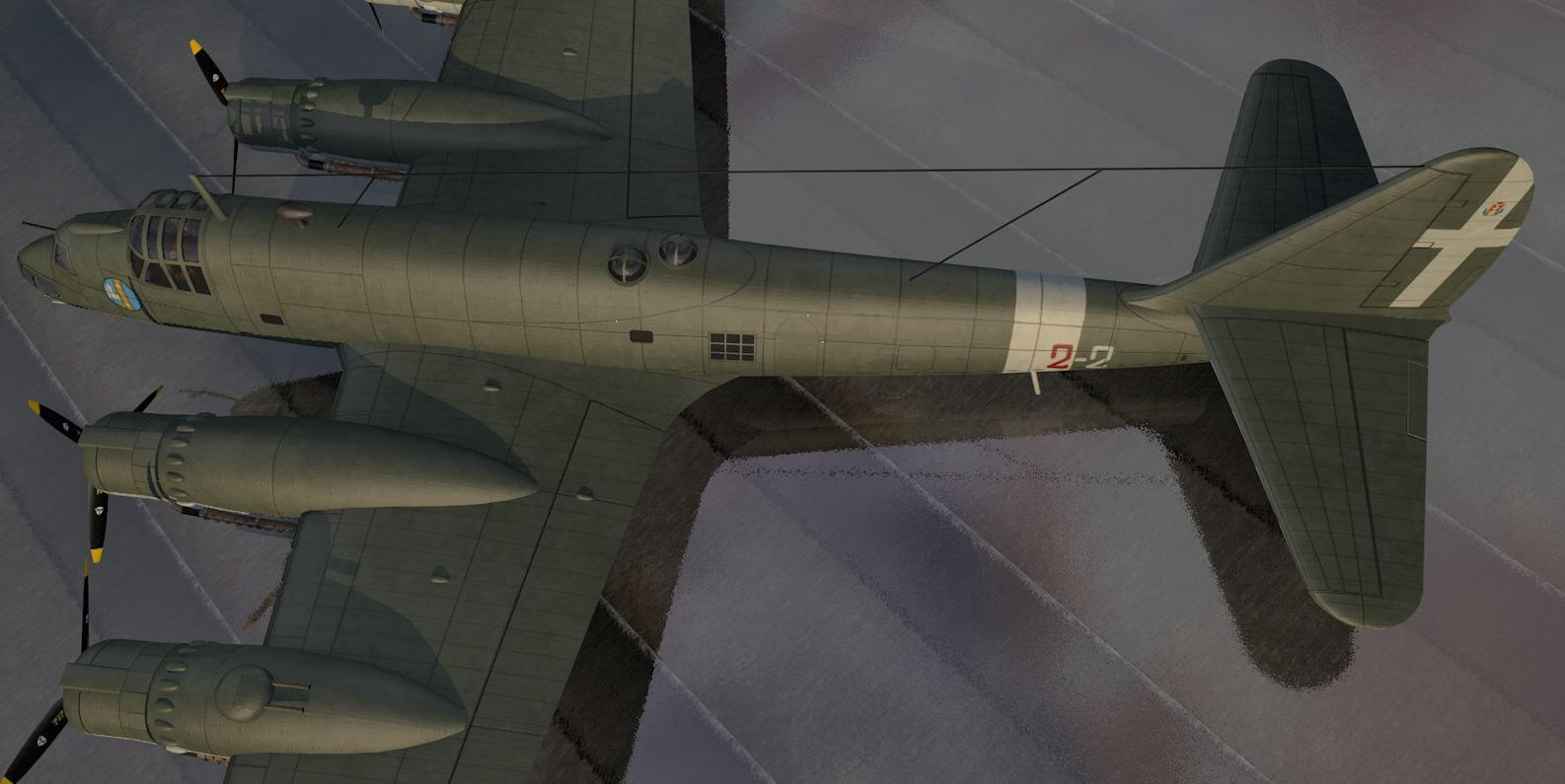 Piaggio P-108B Artigliere - 3D Model by ChipBassChaos