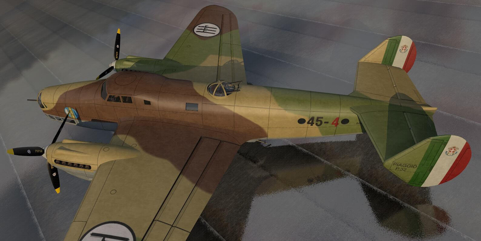 Piaggio P-32 3D Model by ChipBassChaos