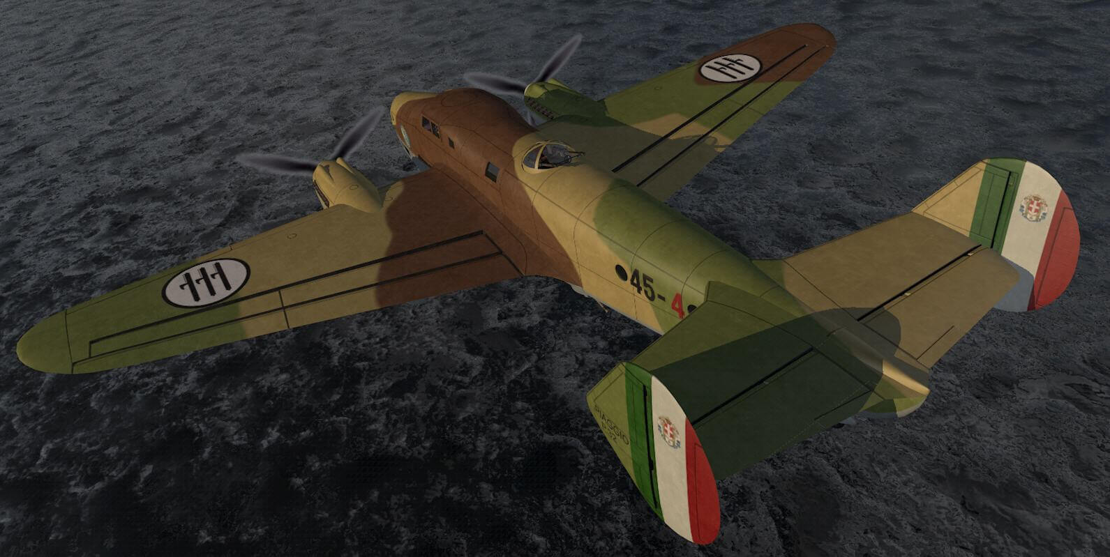 Piaggio P-32 3D Model by ChipBassChaos